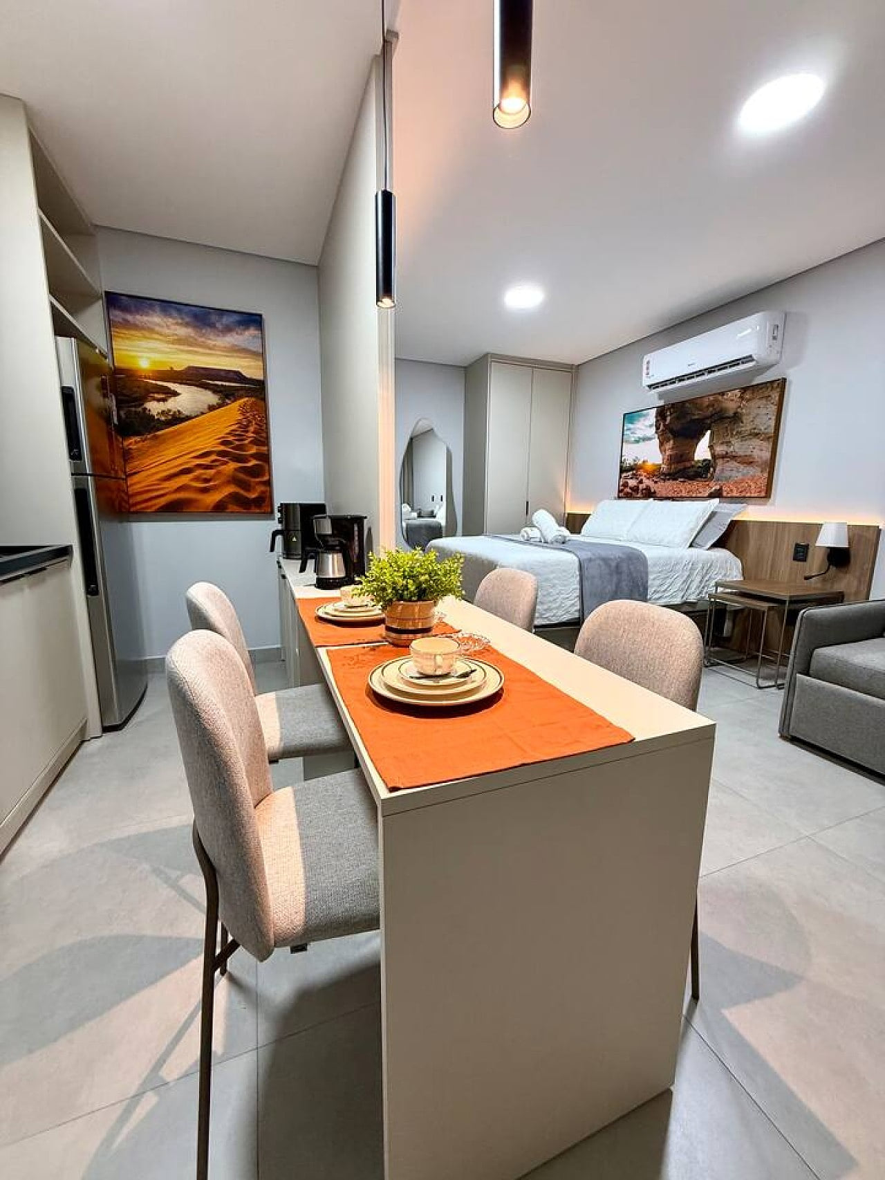 Studio Luxo c/ Vista Lago + Design Jalapão | Orla - Palmas