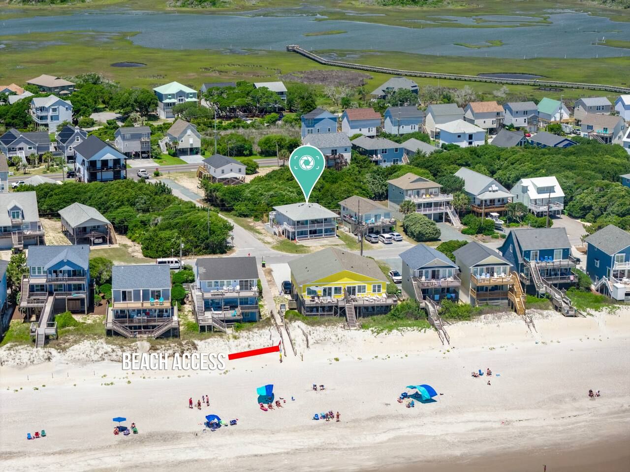 Ground Level | Steps to Beach | Walk to Surf City - Surf City