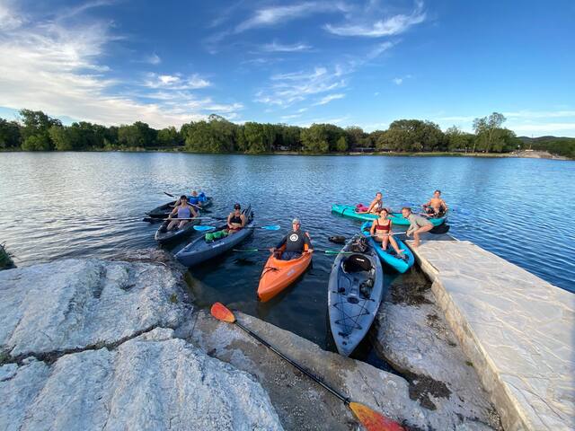 Cabin 6 of 7 at the Riv Resort! - Uvalde